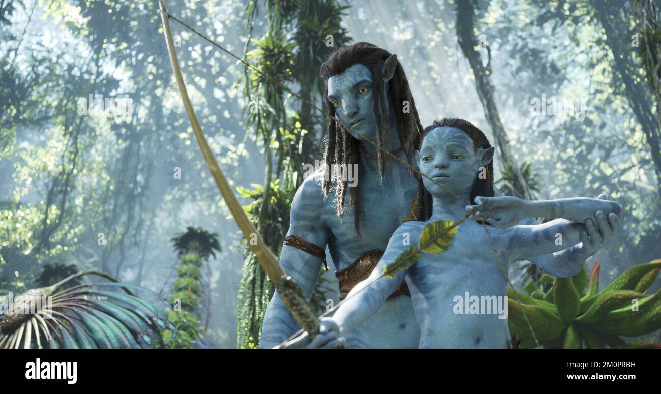 AVATAR: THE WAY OF WATER, (aka AVATAR 2), from left: Jake Sully (voice ...