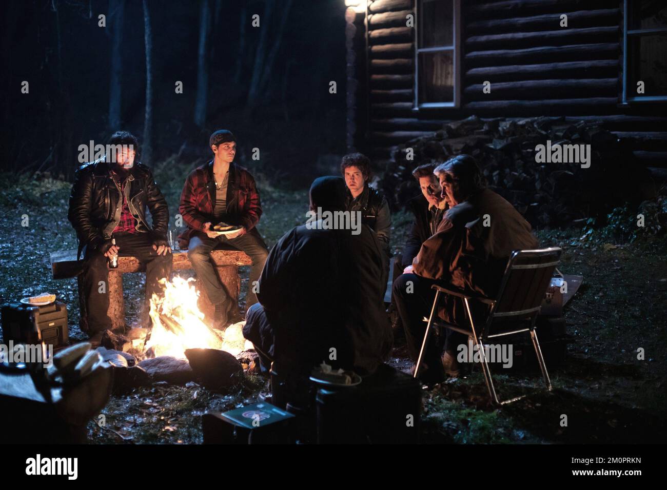 CONFESSIONS, (aka CONFESSIONS OF A HITMAN), Maxim Gaudette (back center ...