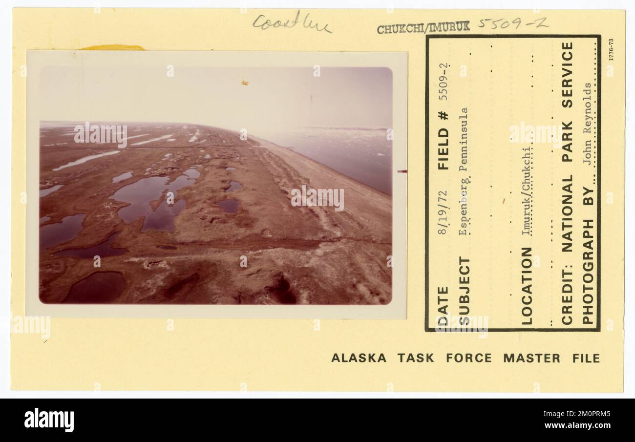 Espenberg Peninsula. Alaska Task Force Photographs Stock Photo - Alamy