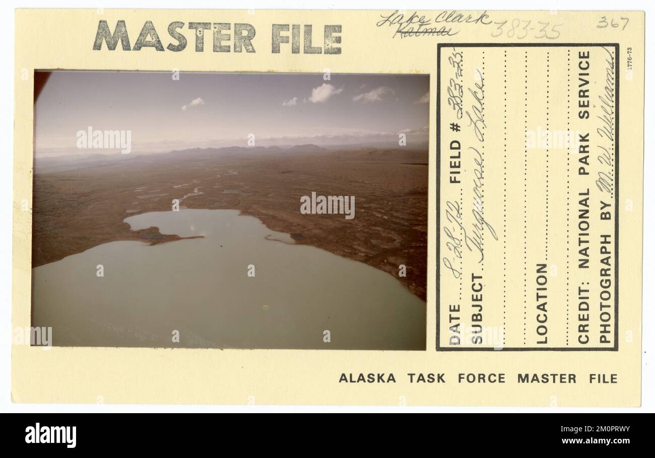 Turquoise Lake. Alaska Task Force Photographs Stock Photo - Alamy