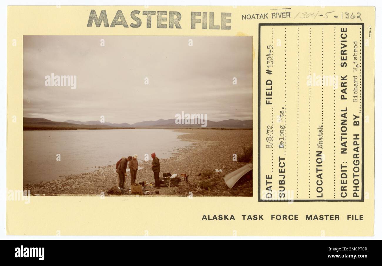 DeLong Mountains. Alaska Task Force Photographs Stock Photo - Alamy