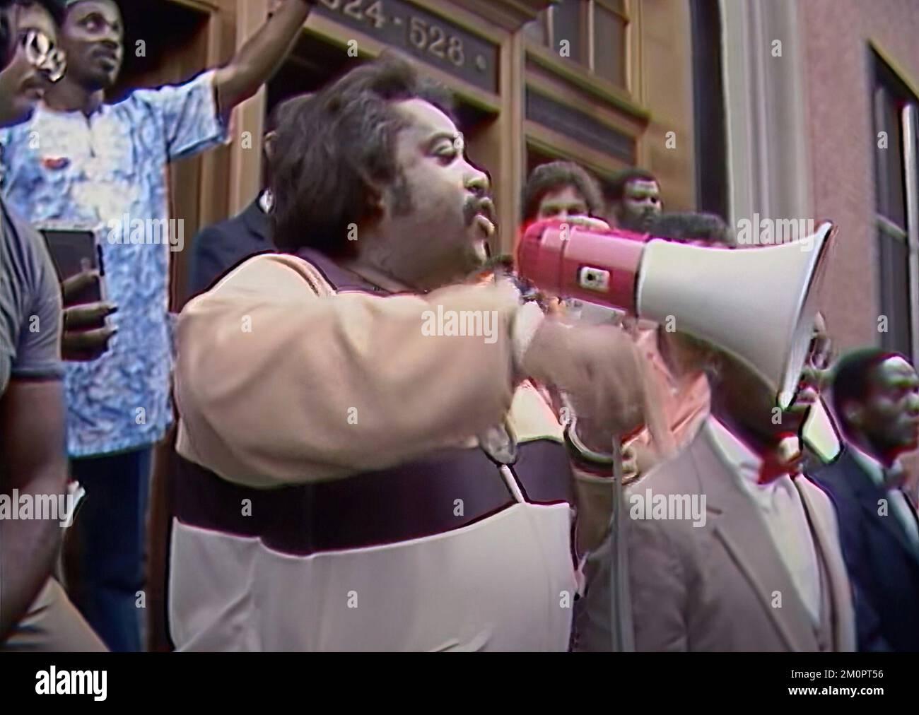 LOUDMOUTH, Reverend Al Sharpton, shown in archival footage, 1980s, 2022 ...