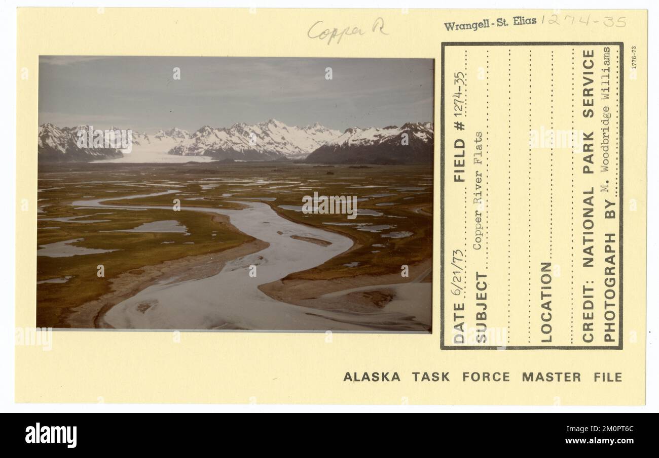 Copper River Flats. Alaska Task Force Photographs Stock Photo - Alamy