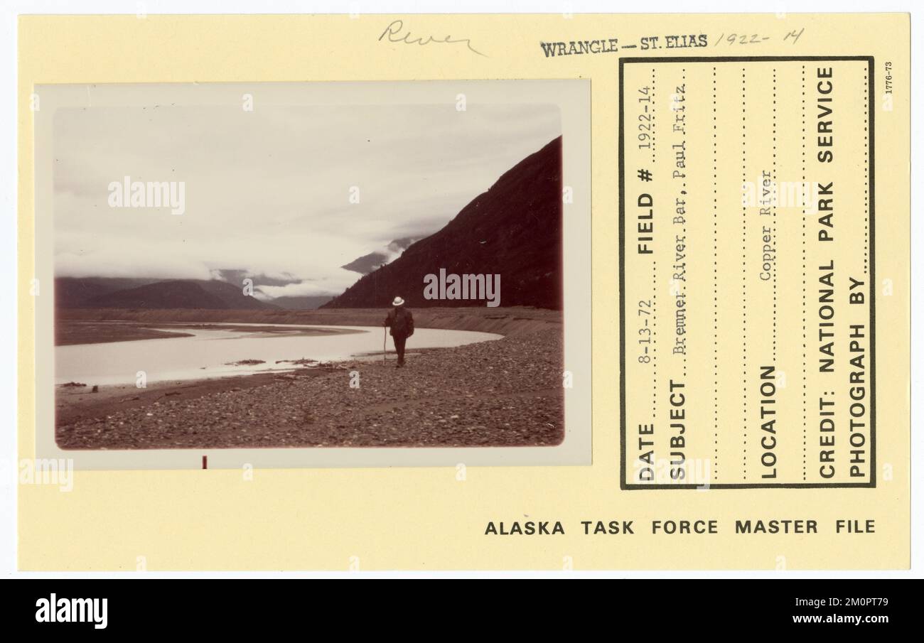 Bremner River Bar, Paul Fritz. Alaska Task Force Photographs Stock ...