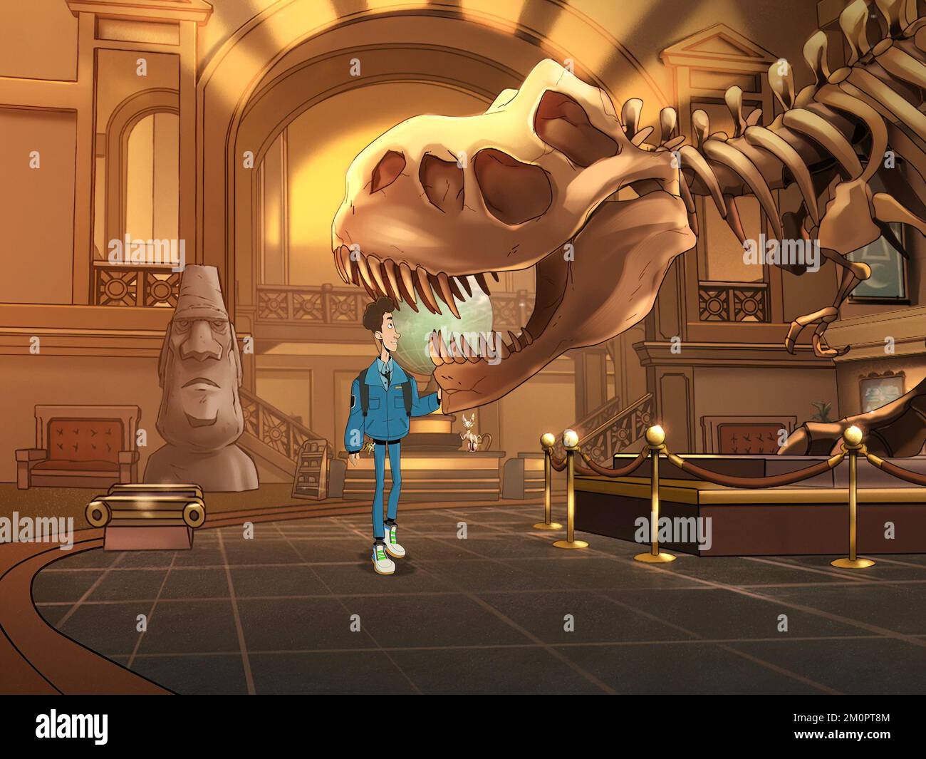 NIGHT AT THE MUSEUM: KAHMUNRAH RISES AGAIN, Nick Daley (voice: Joshua ...