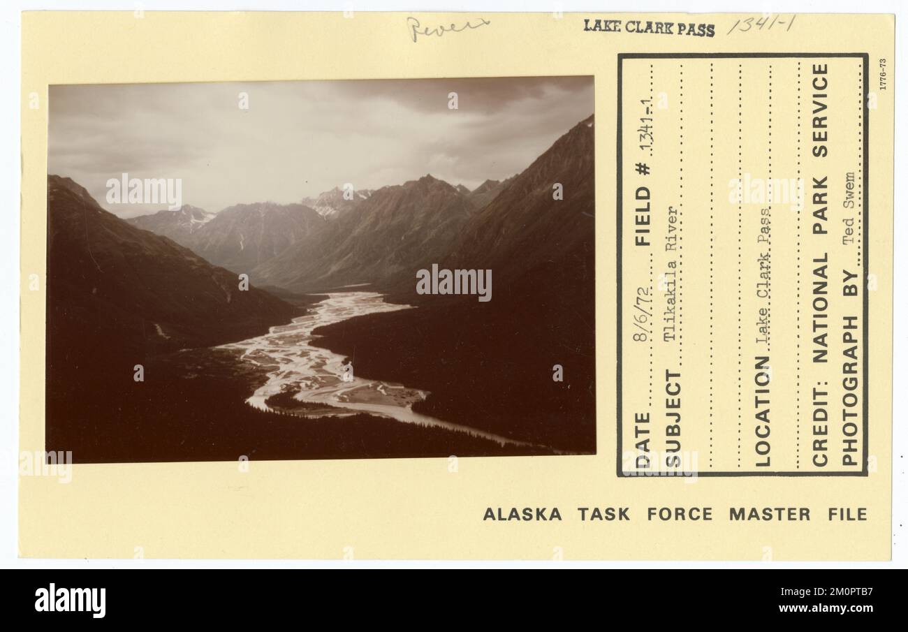Tlikakila River. Alaska Task Force Photographs Stock Photo - Alamy
