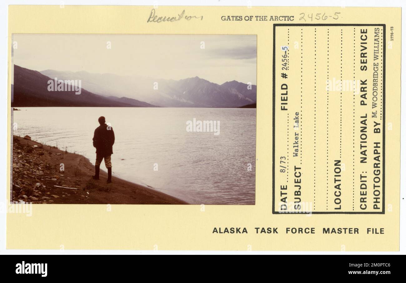 Walker Lake. Alaska Task Force Photographs Stock Photo - Alamy