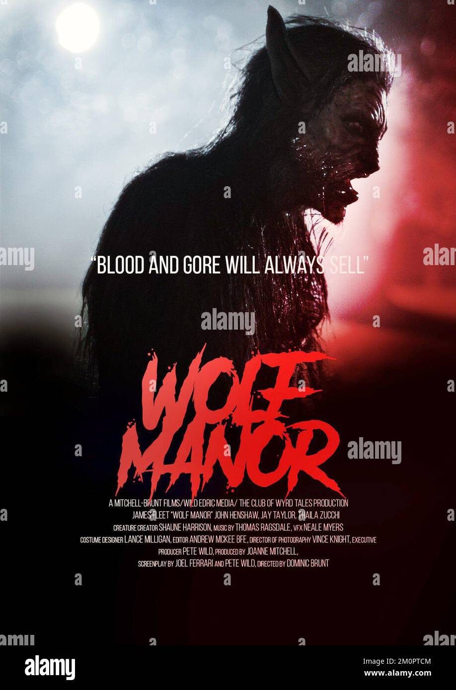 SCREAM OF THE WOLF, (aka WOLF MANOR), under original title, Morgan Rees ...