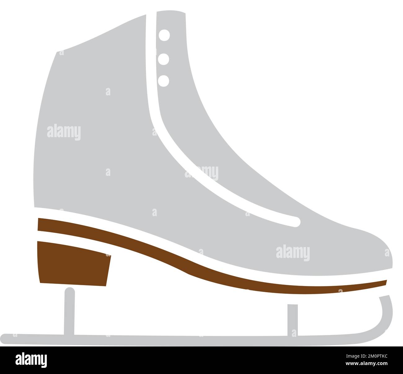 Isolated ice skate icon Flat design Vector Stock Vector Image & Art - Alamy