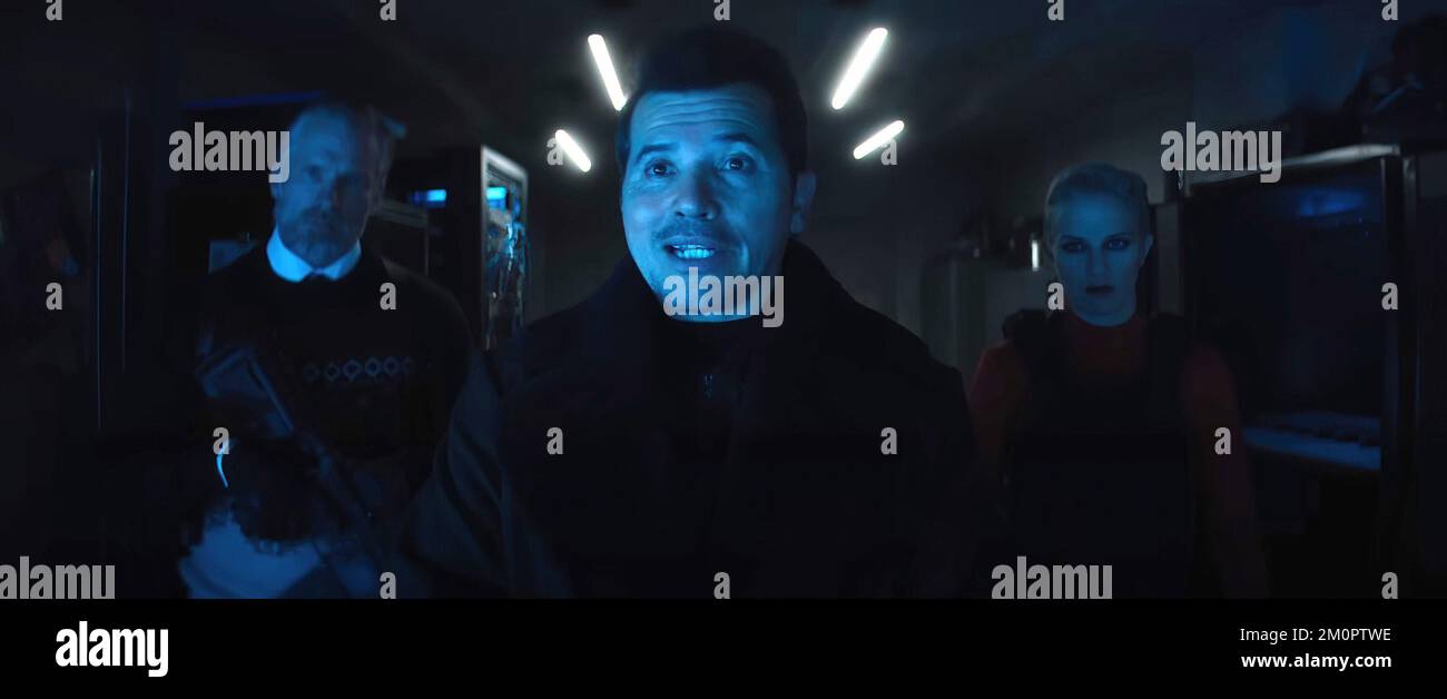 VIOLENT NIGHT, from left: Andre Eriksen, John Leguizamo, Mitra Suri ...