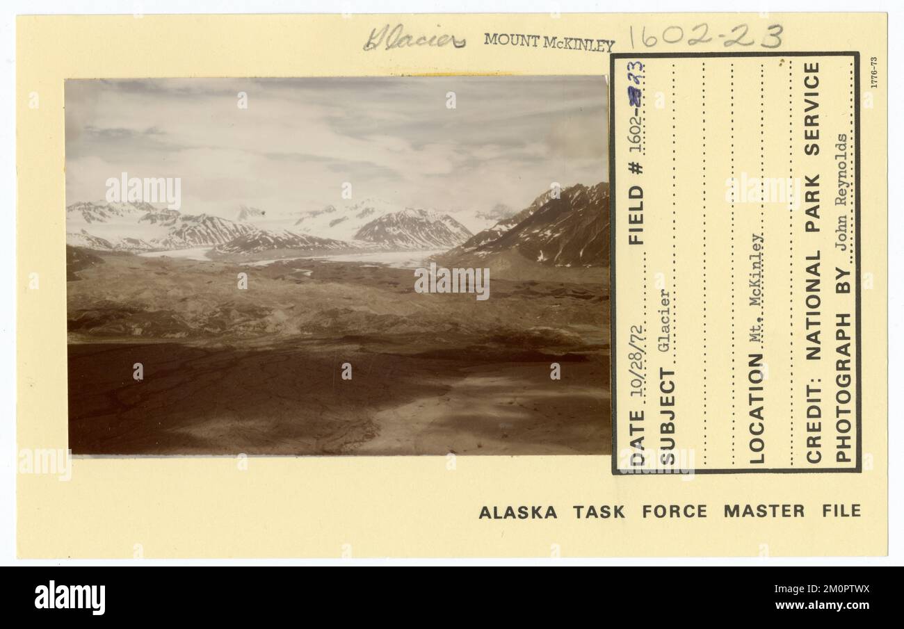 Glacier. Alaska Task Force Photographs Stock Photo - Alamy