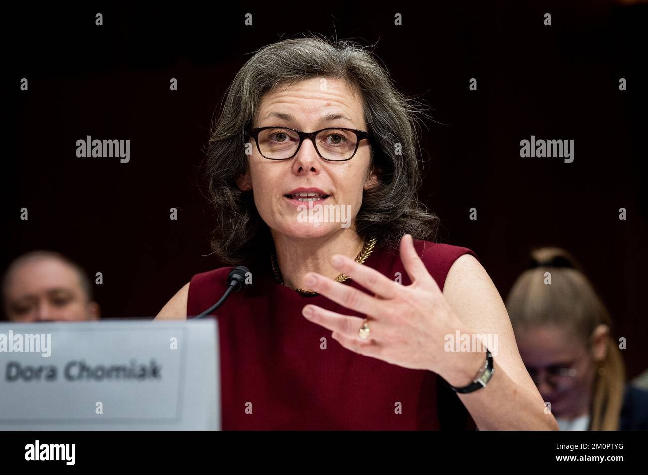 Washington, United States. 07th Dec, 2022. Dora Chomiak, President of U ...