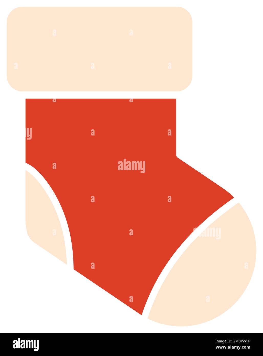 Isolated colored winter sock icon Vector Stock Vector Image & Art - Alamy