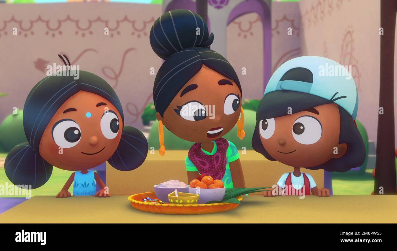 DEEPA & ANOOP, (aka DEEPA AND ANOOP), Deepa (left), 'Perfect for Par-Nani/Play It Safe', (Season ...