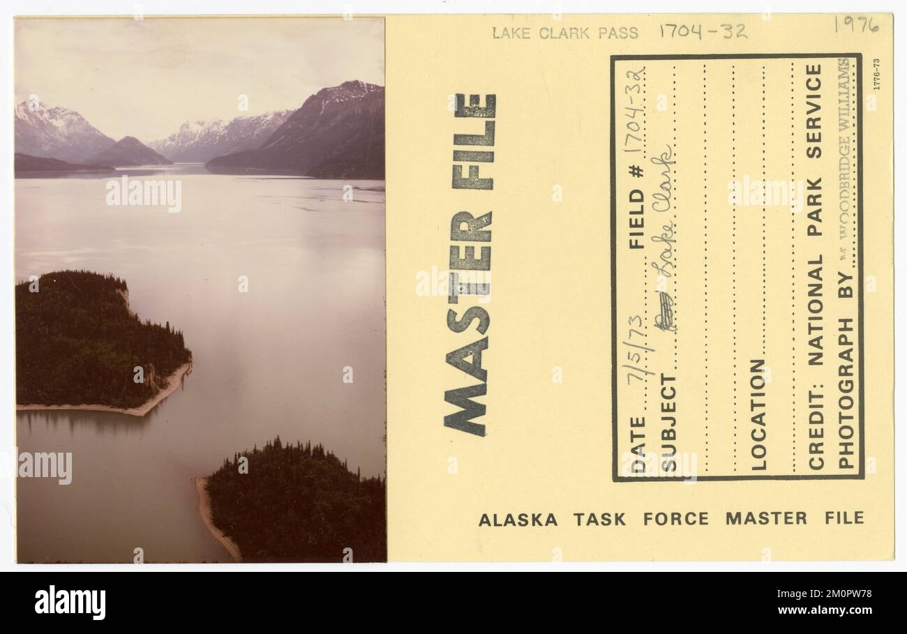 Lake Clark. Alaska Task Force Photographs Stock Photo - Alamy