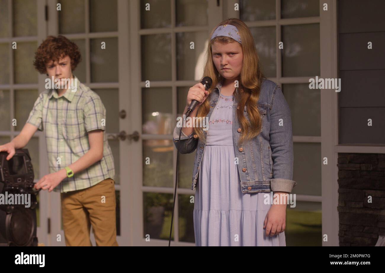 DEAD TO ME, from left: Luke Roessler, Adora Soleil Bricher, 'We Didn't ...