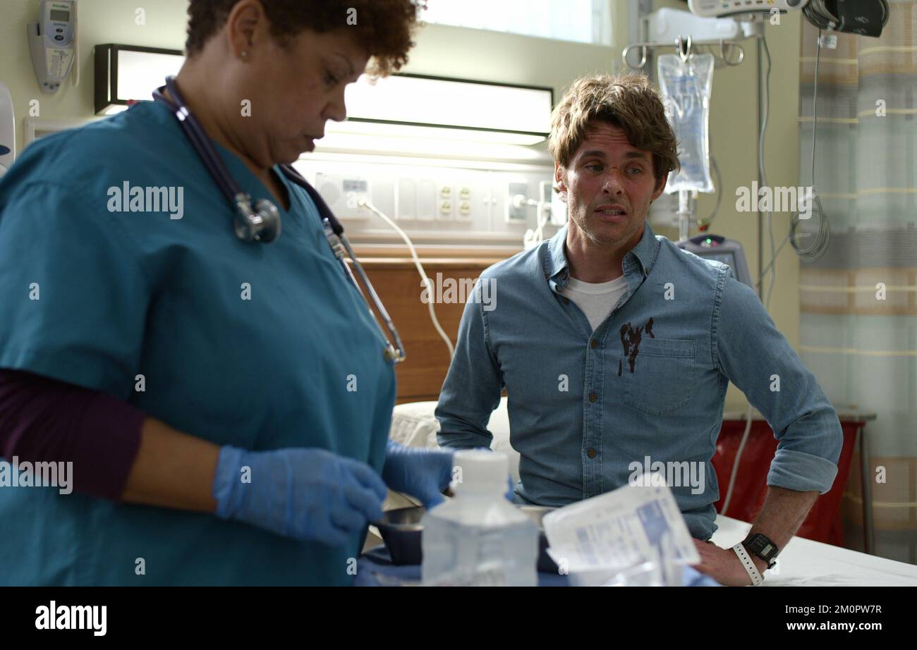 DEAD TO ME, from left: Staci Lynn Fletcher, James Marsden, 'We've Been ...