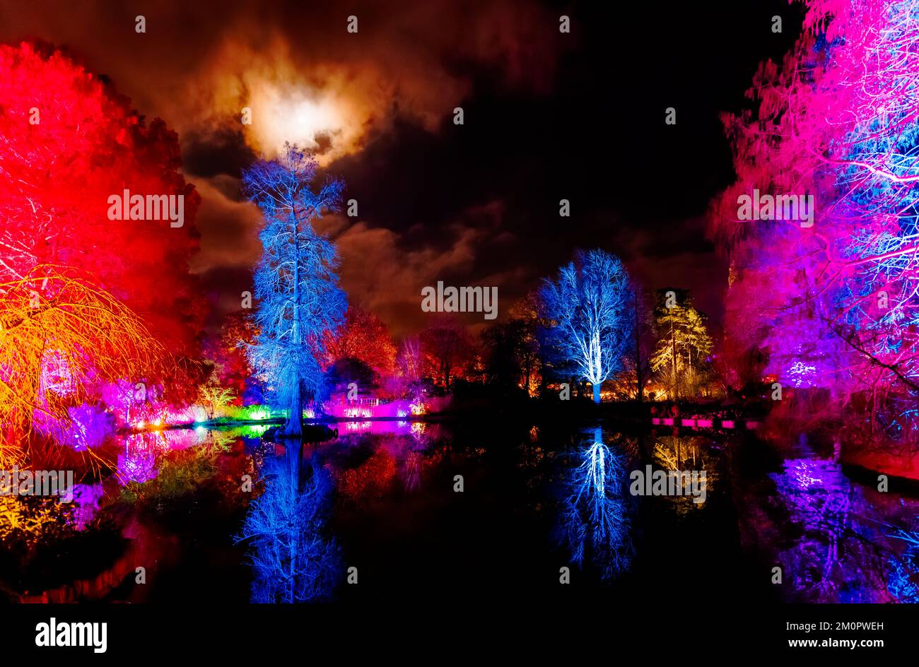 The 2022 annual Christmas Glow event in the Seven Acres area at RHS ...