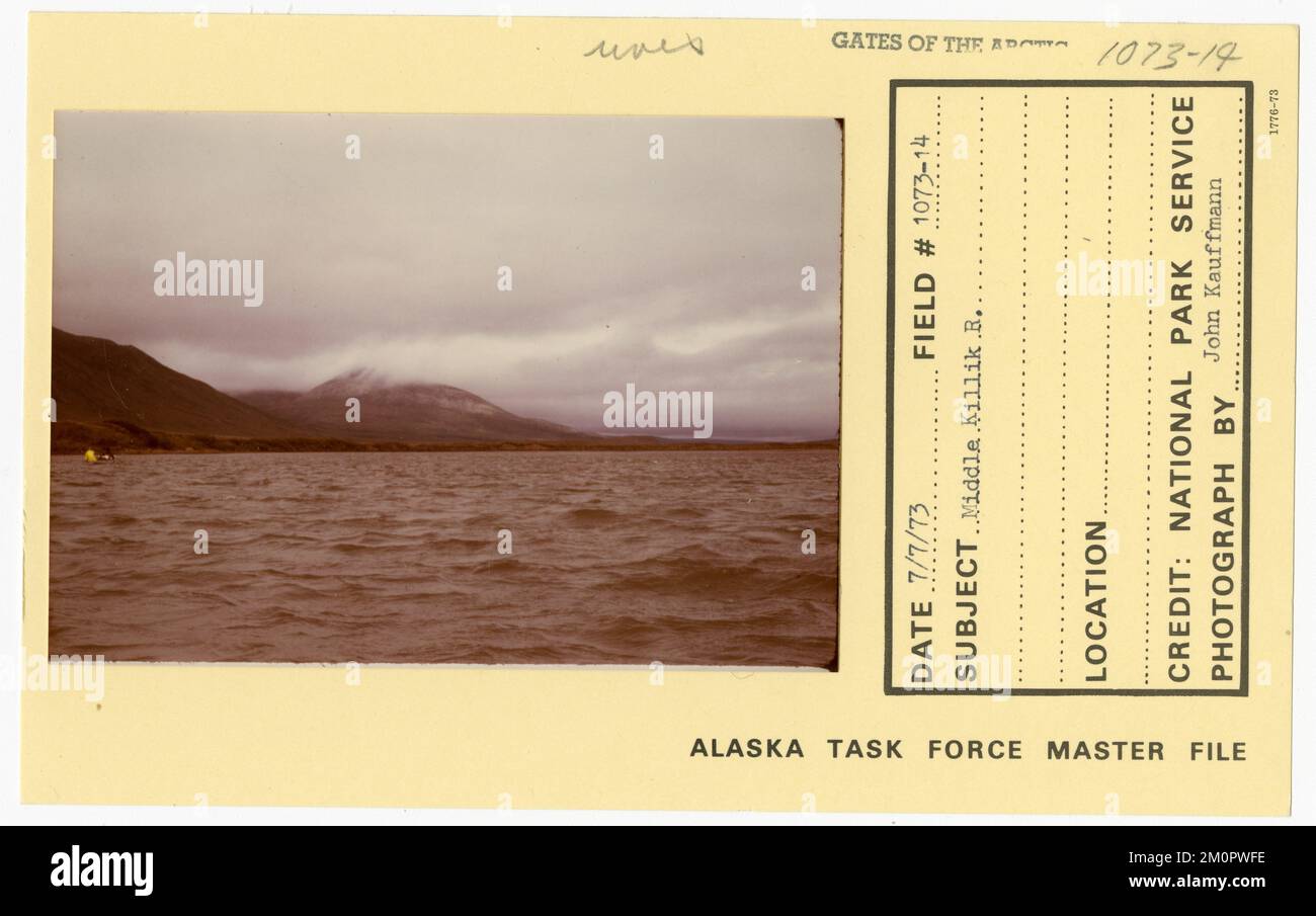 Middle Killik River. Alaska Task Force Photographs Stock Photo - Alamy