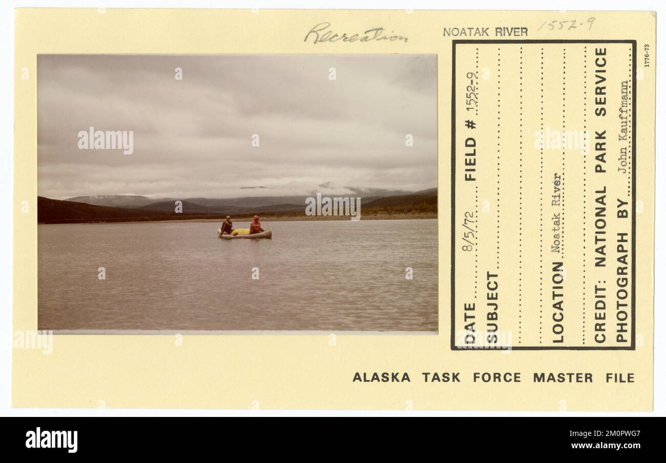 Noatak River. Alaska Task Force Photographs Stock Photo - Alamy