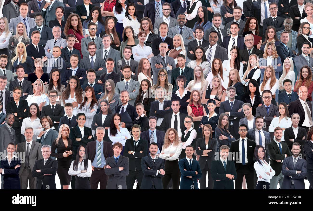 Business people group collage background Stock Photo - Alamy