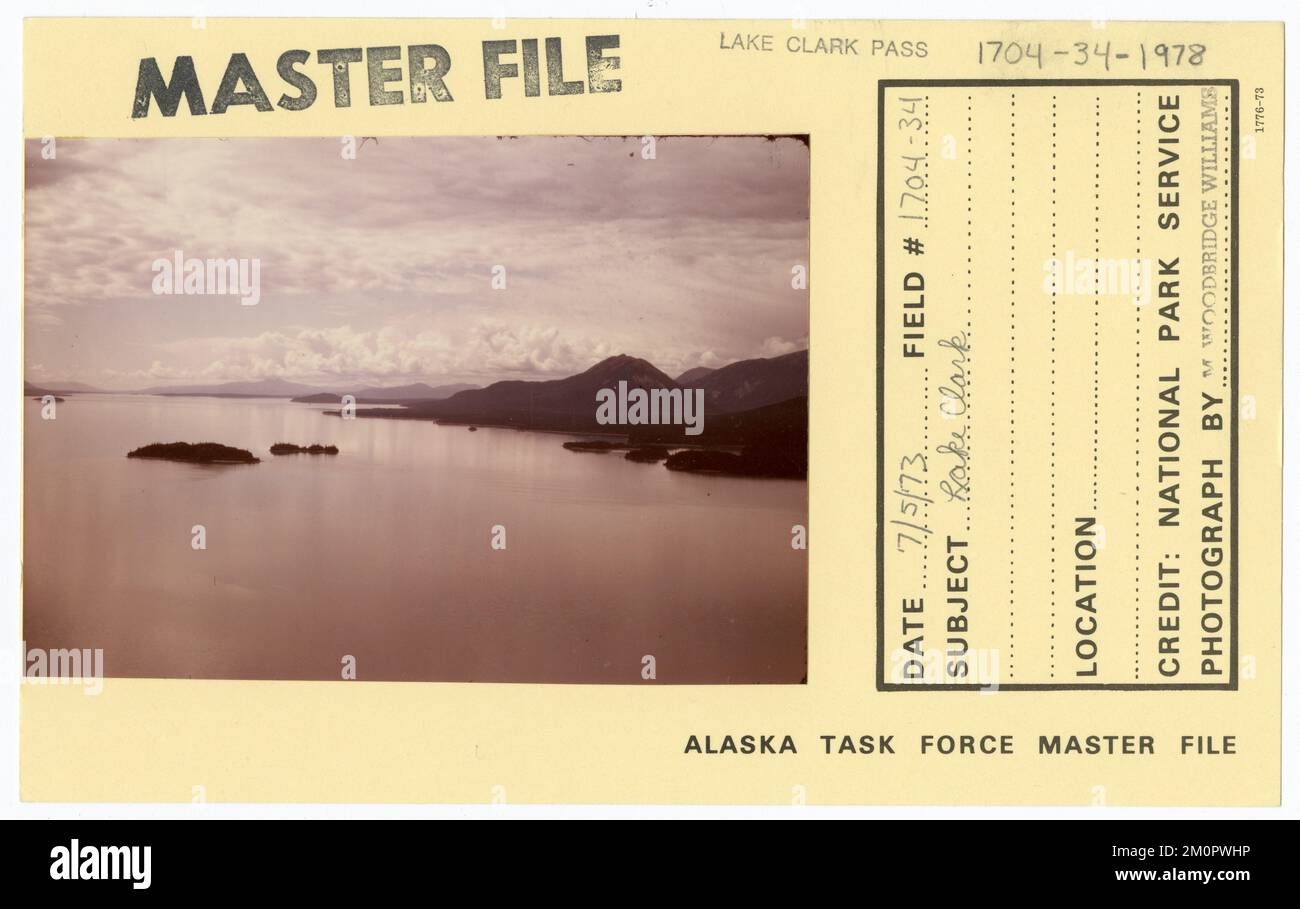 Lake Clark. Alaska Task Force Photographs Stock Photo - Alamy
