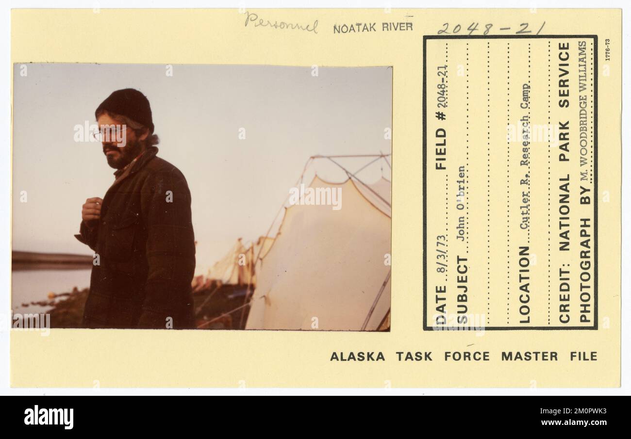 John O'Brien. Alaska Task Force Photographs Stock Photo - Alamy