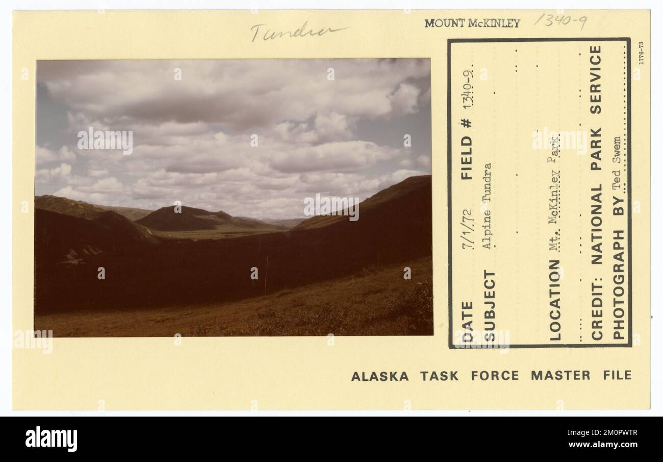Alpine tundra. Alaska Task Force Photographs Stock Photo - Alamy