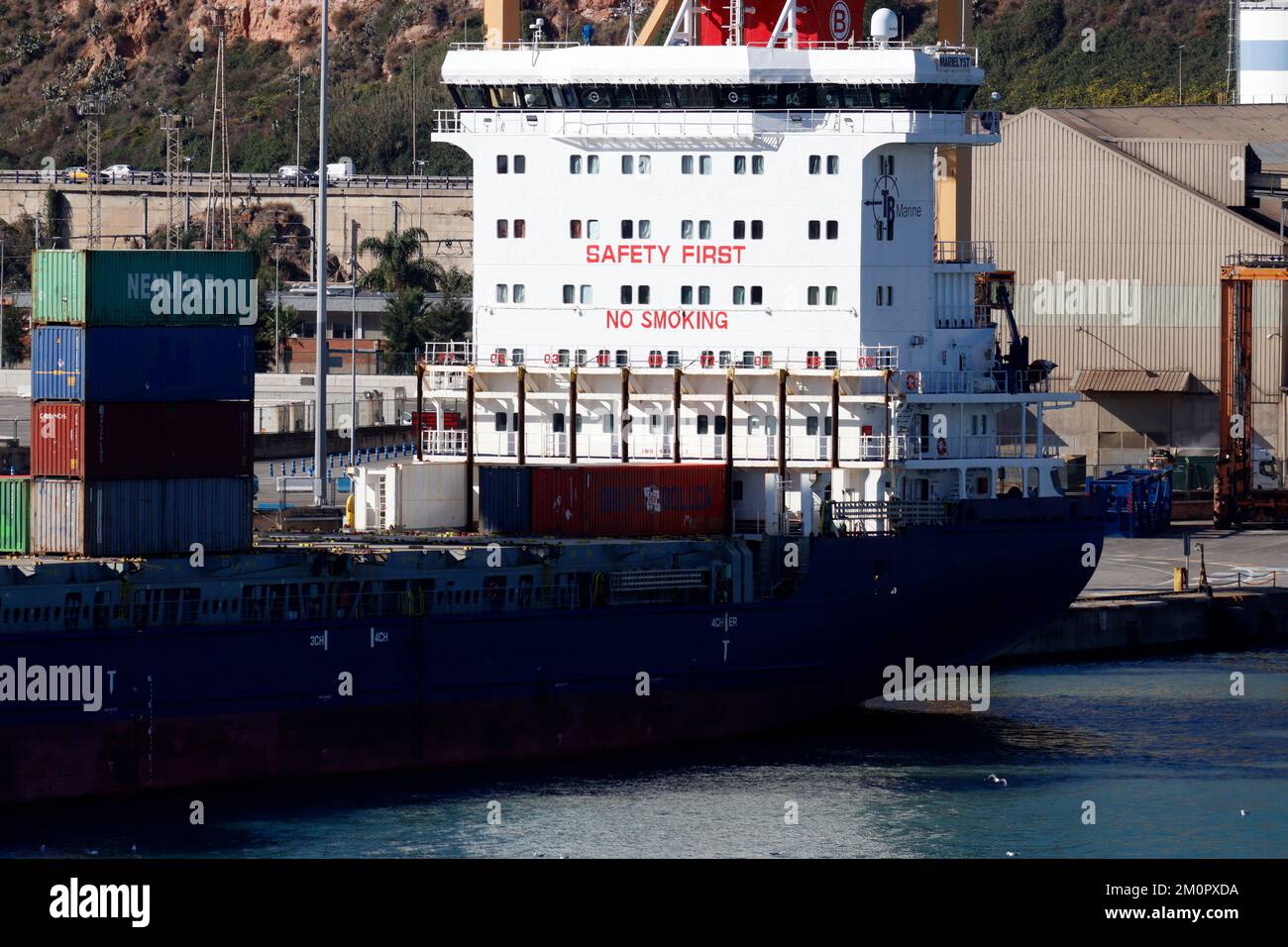 Safety first containers hi-res stock photography and images - Alamy