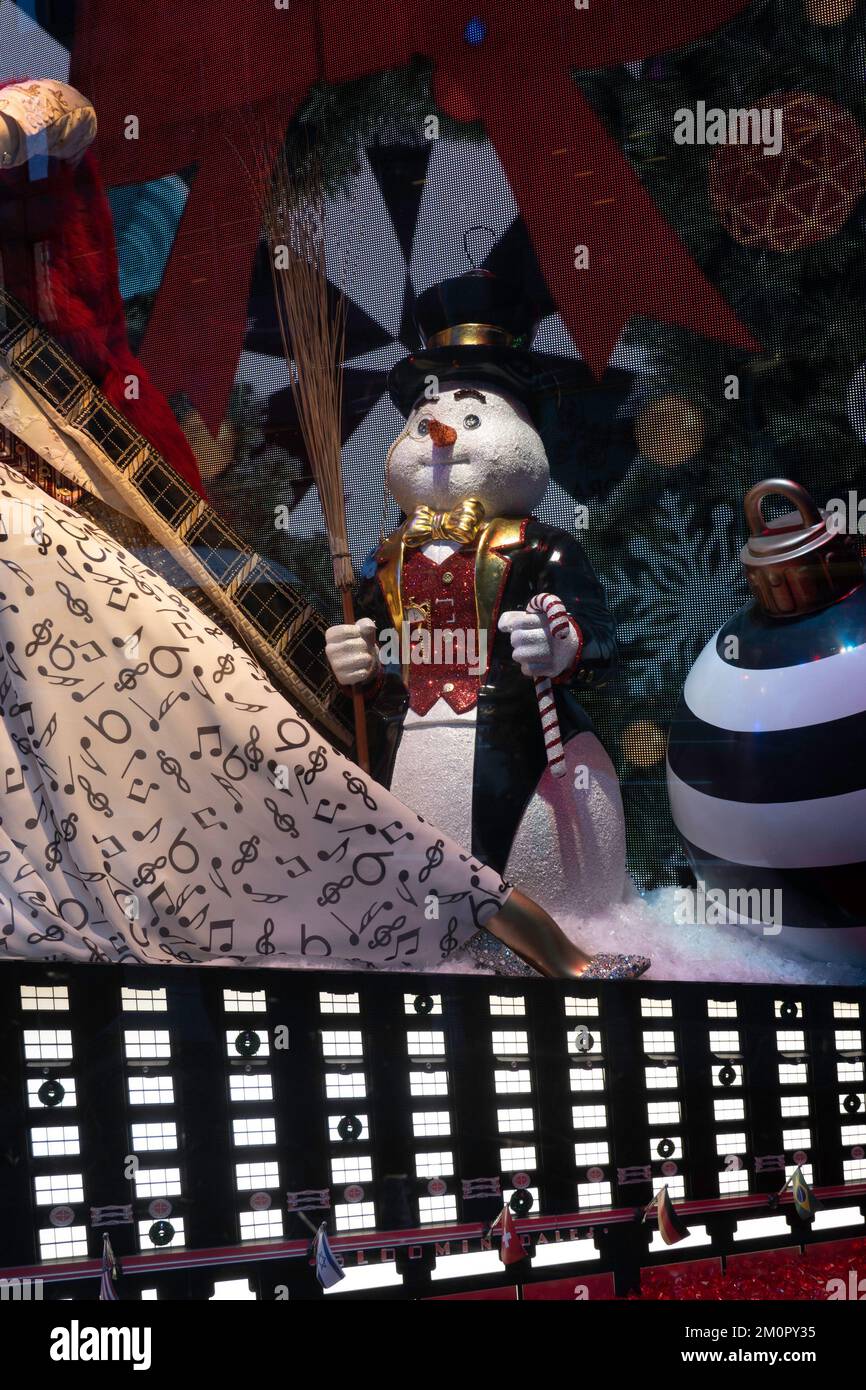Bloomingdales Flagship Department Store window display during the 2022 ...