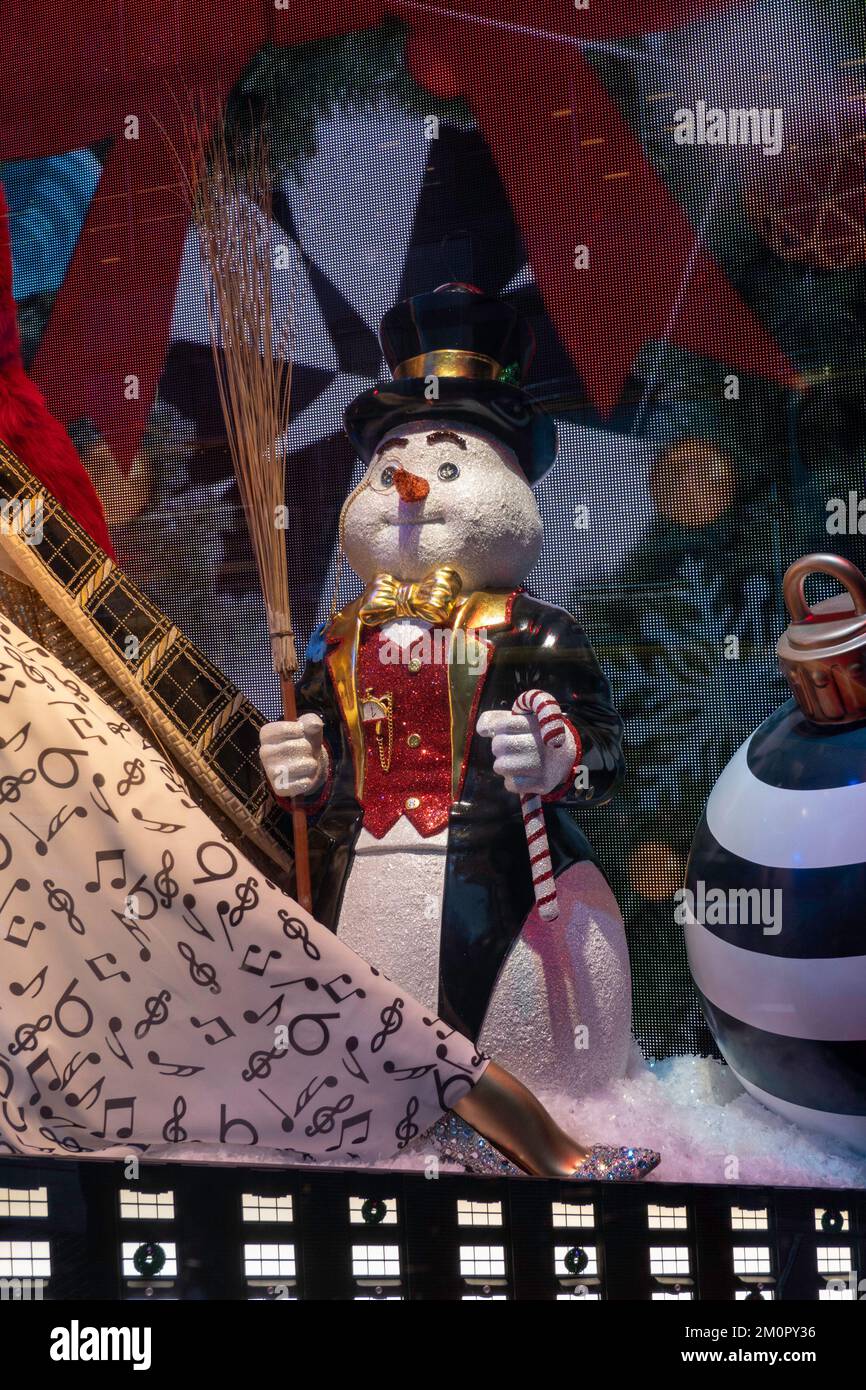 Bloomingdales Flagship Department Store window display during the 2022 ...
