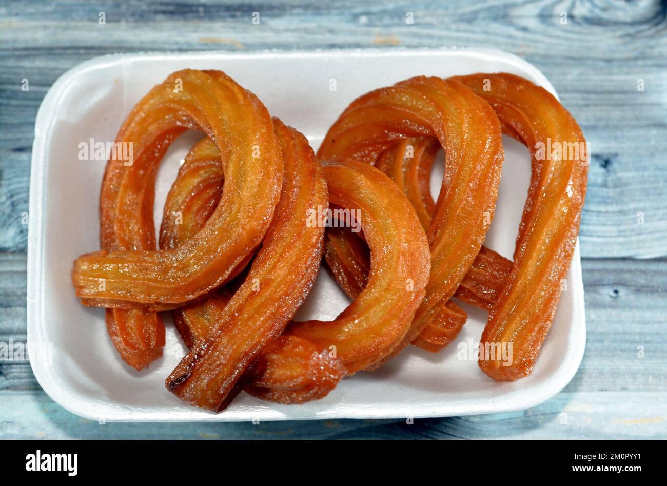 Turkish Churros, very popular street foods or street desserts in Turkey ...