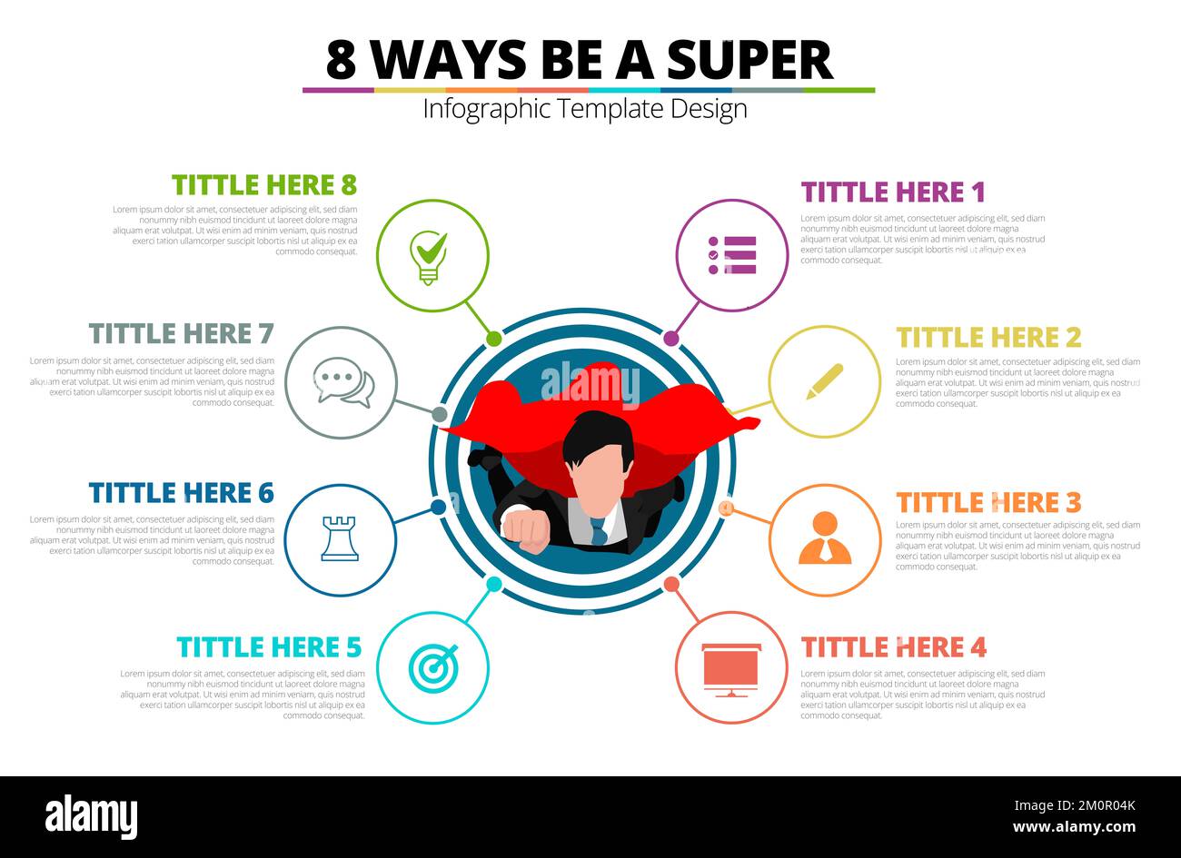 Super Businessman Flying Fast Infographic Vector Illustration Suitable ...