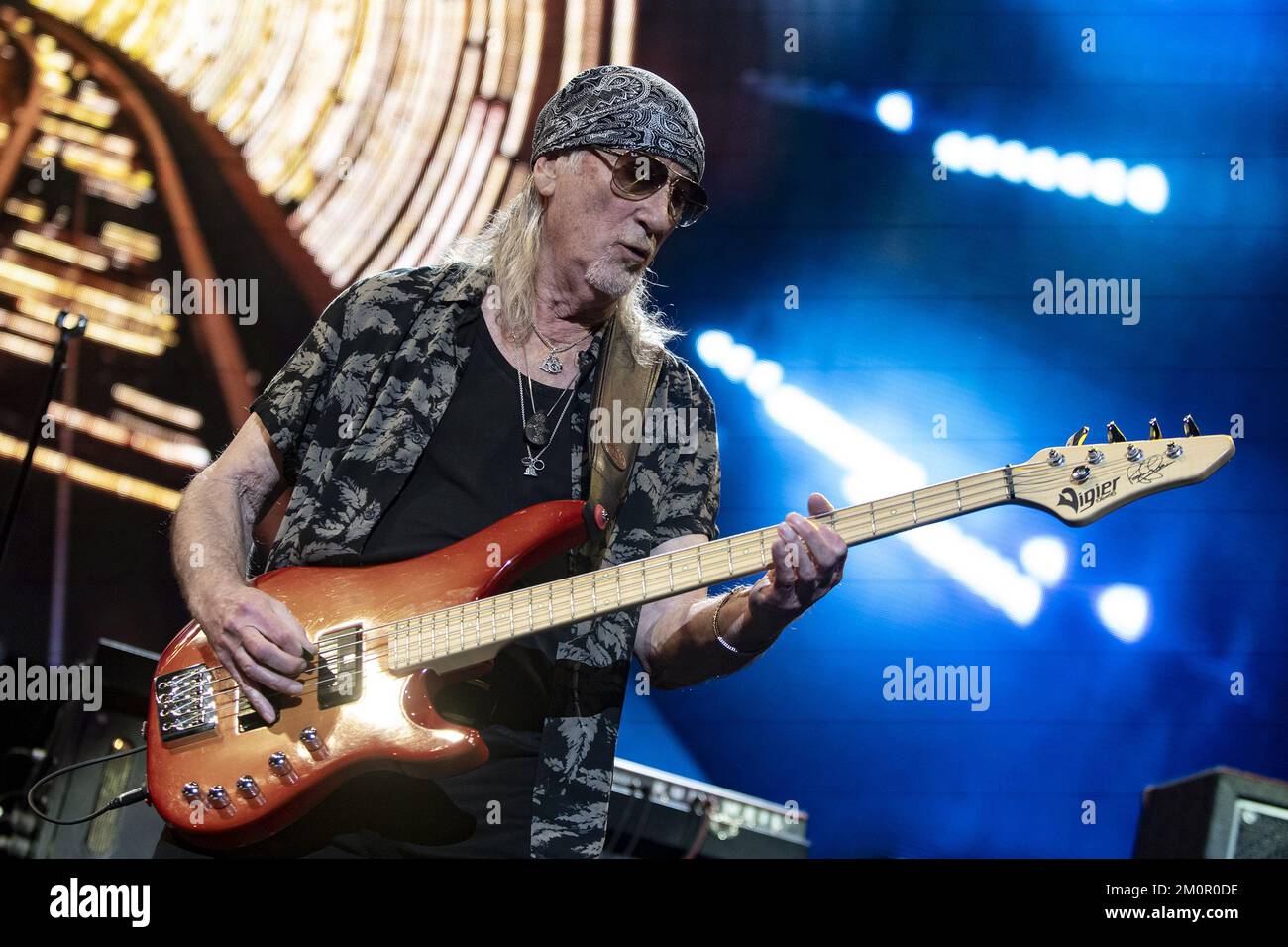 LONDON, ENGLAND: Deep Purple perform at the O2 Arena. Featuring: Roger ...