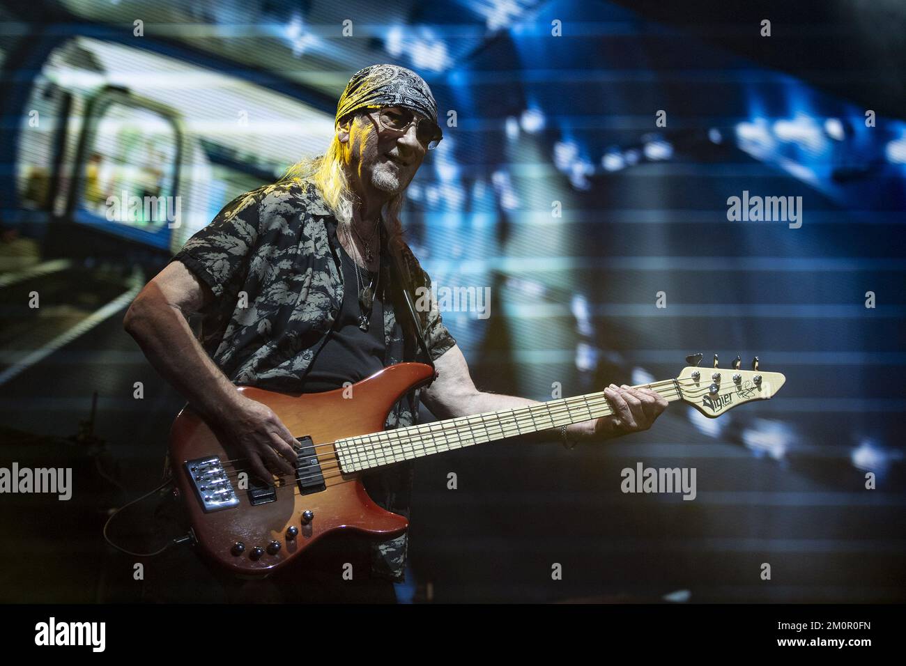 LONDON, ENGLAND: Deep Purple perform at the O2 Arena. Featuring: Roger ...