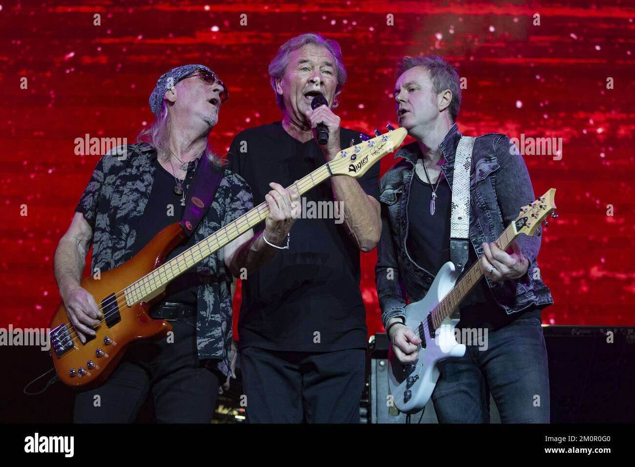 LONDON, ENGLAND: Deep Purple perform at the O2 Arena. Featuring: Roger ...