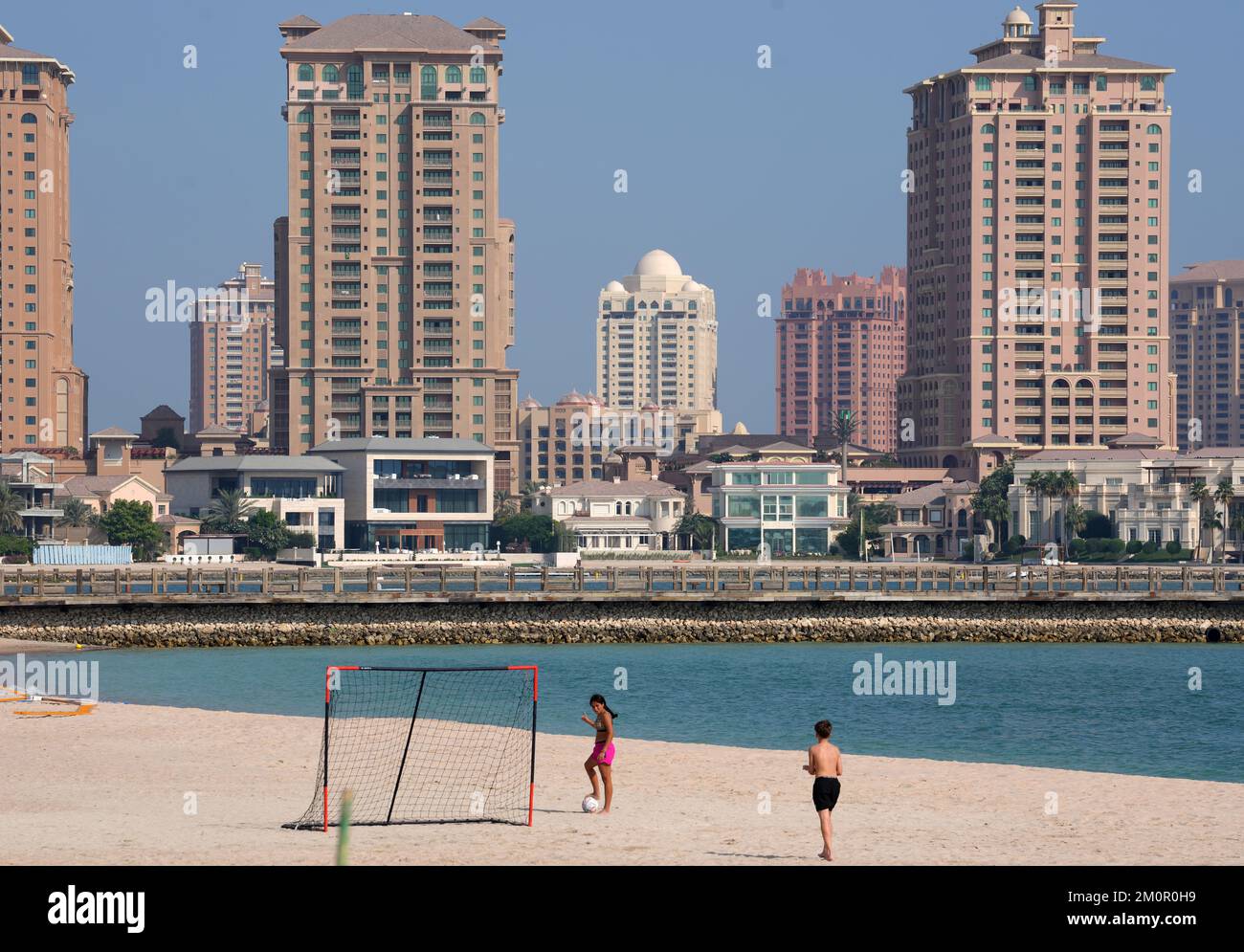 DOHA (QATAR), 12 07 2022 - FOOTBALL TOURISM LEISURE WORLD CUP QATAR ...