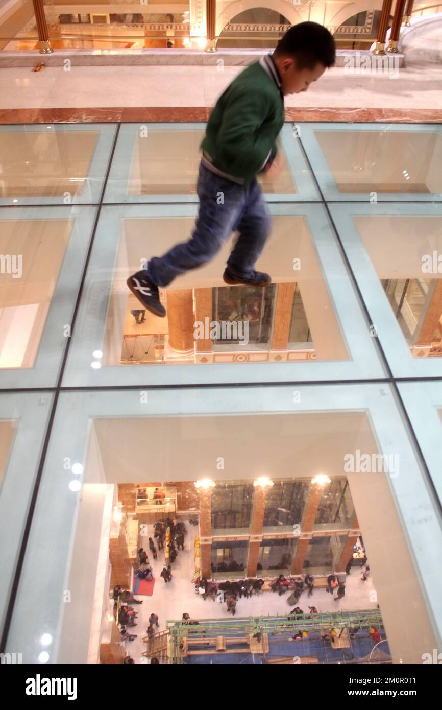(FILE) SHANGHAI, CHINA - FEBRUARY 4, 2014 - Tourists experience the ...