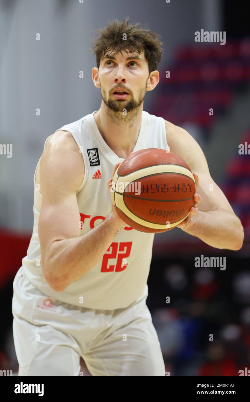 Tokyo, Japan. 7th Dec, 2022. Ryan Rossiter (Alvark) Basketball ...