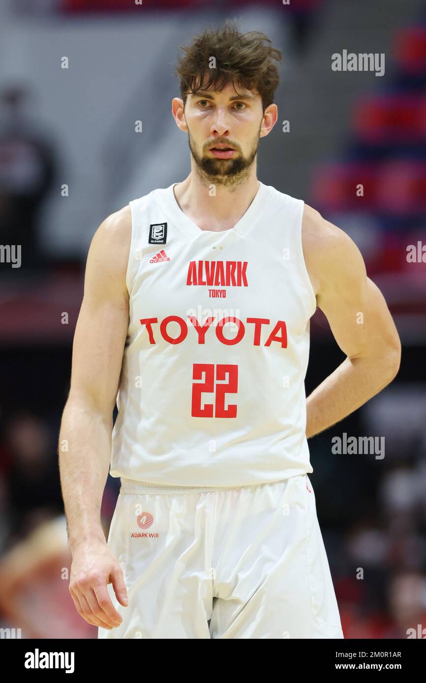Tokyo, Japan. 7th Dec, 2022. Ryan Rossiter (Alvark) Basketball ...