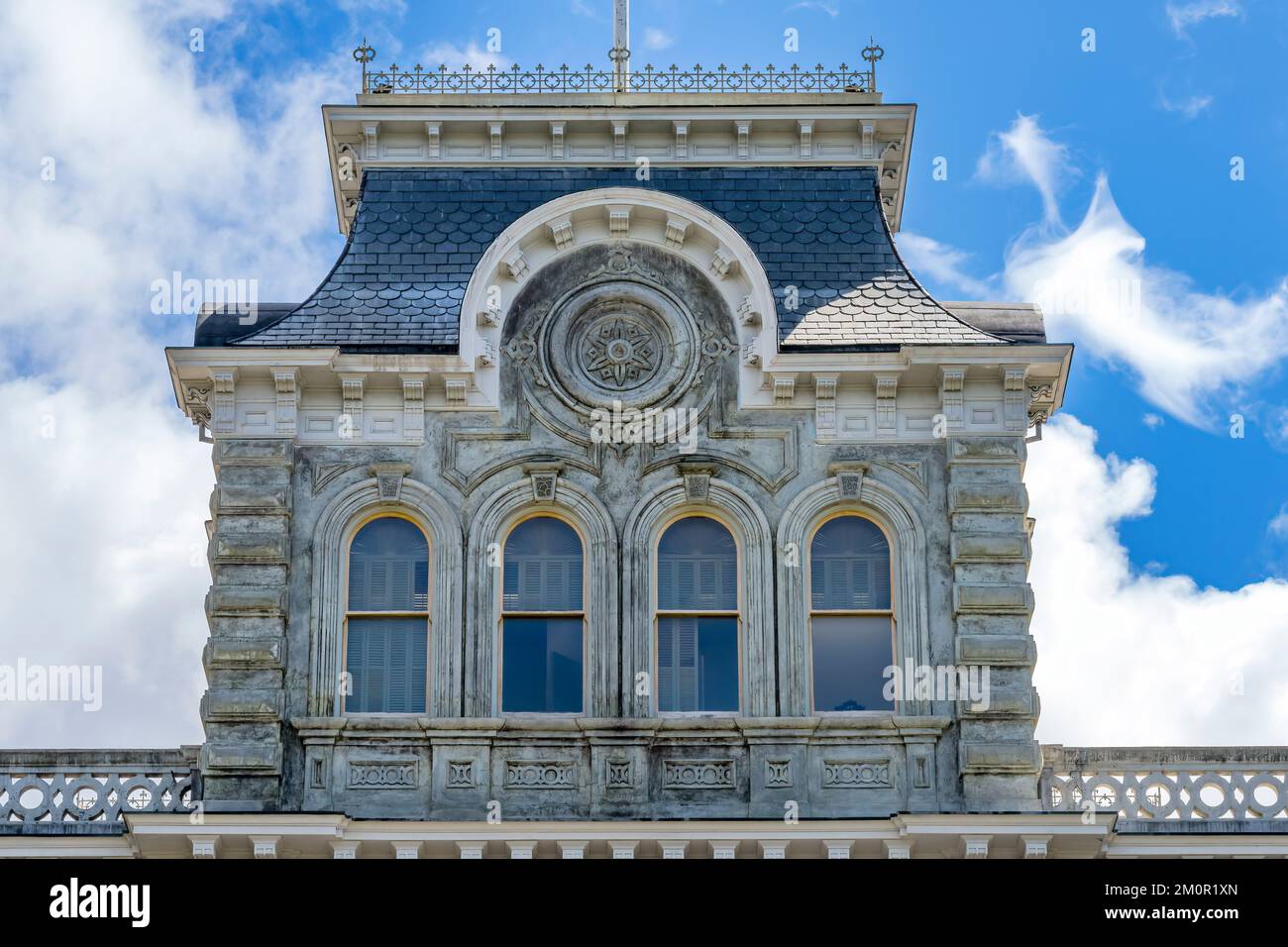 Iolani Palace Building Details Honolulu Oahu Hawaii Built 1882 by King ...