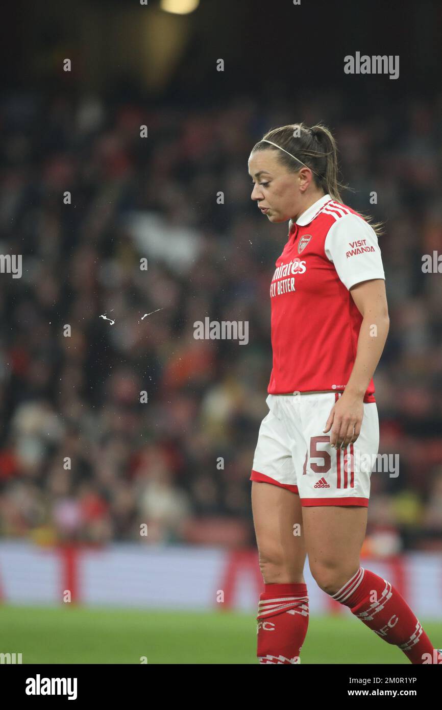 London, UK. 07th Dec, 2022. Katie McCabe of Arsenal Women during the ...