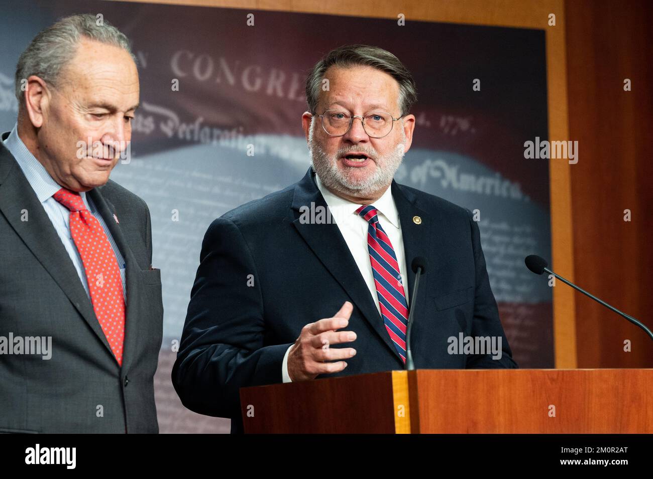 Washington, United States. 07th Dec, 2022. U.S. Senator Gary Peters (D ...