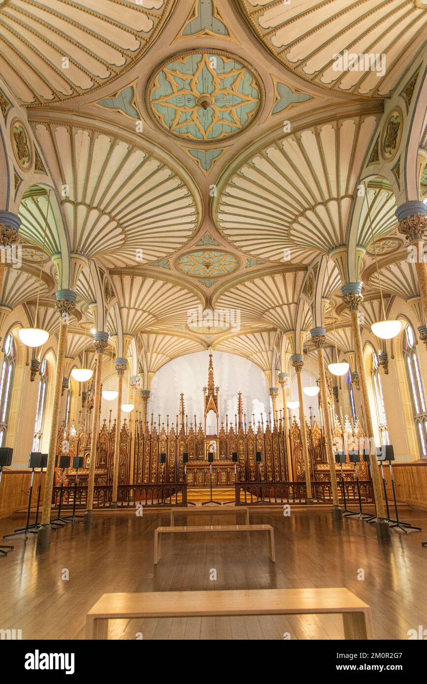 Ottawa, Canada - Aug. 24 2022: Interior structure and decoration of ...