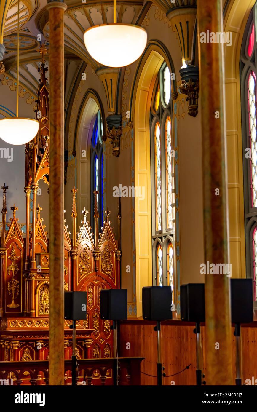 Ottawa, Canada - Aug. 24 2022: Interior structure and decoration of ...