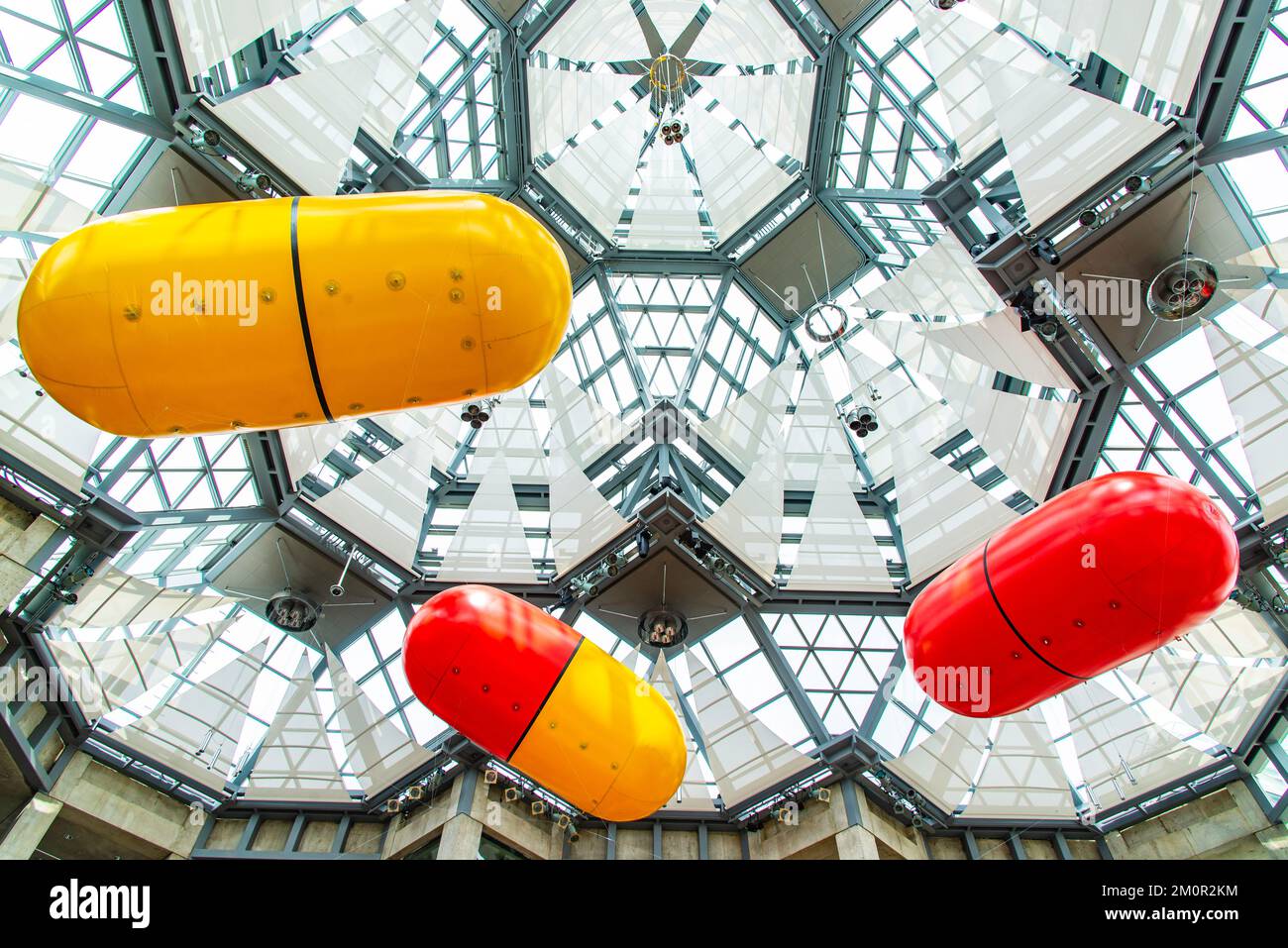 Ottawa, Canada - Aug. 24 2022: Interior structure and decoration of ...