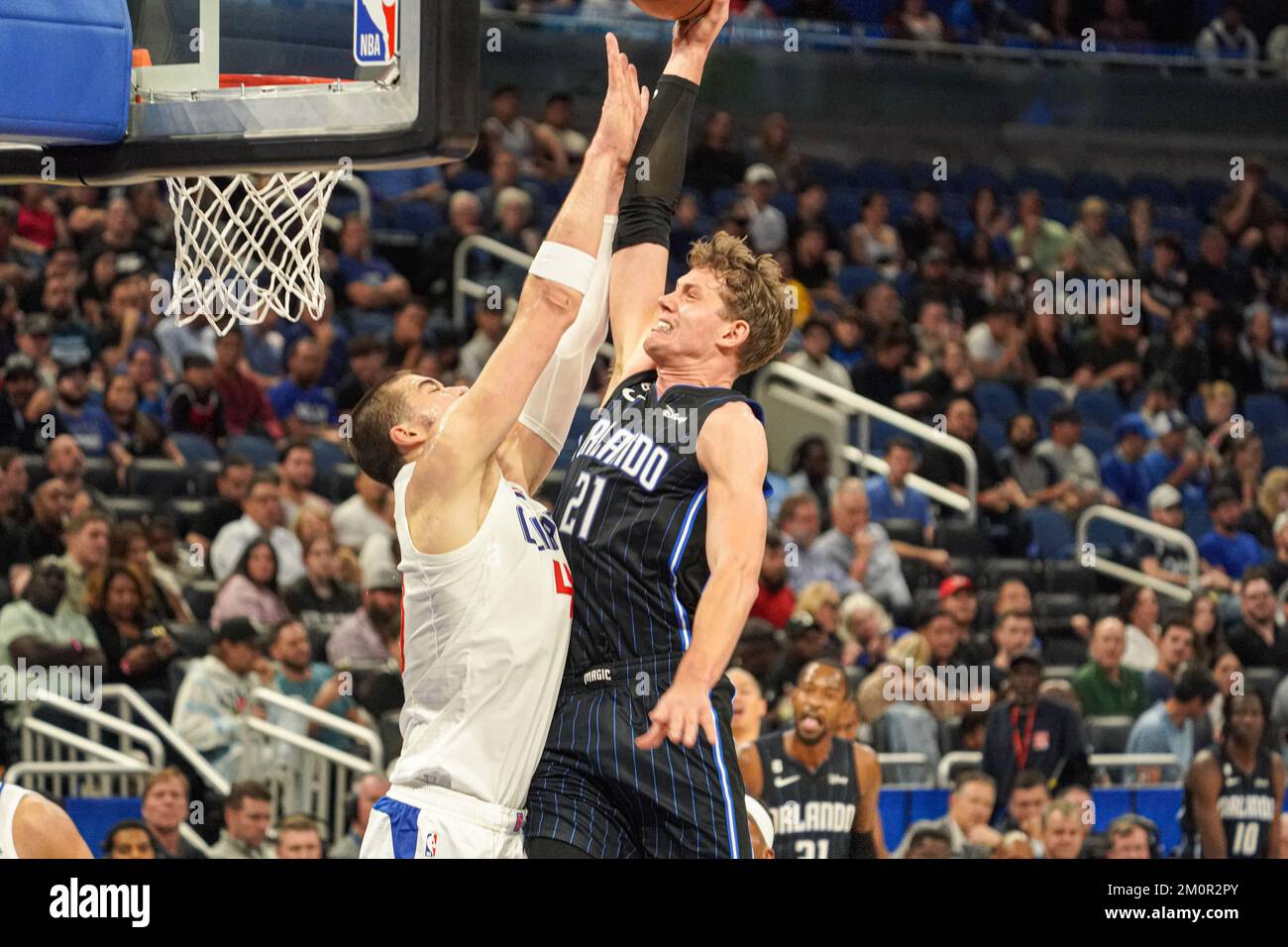 Orlando, Florida, USA, December 7, 2022, Orlando Magic center Moritz ...
