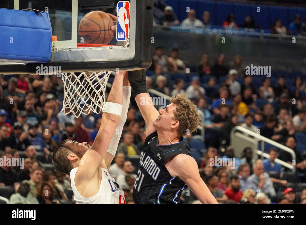 Orlando, Florida, USA, December 7, 2022, Orlando Magic center Moritz ...