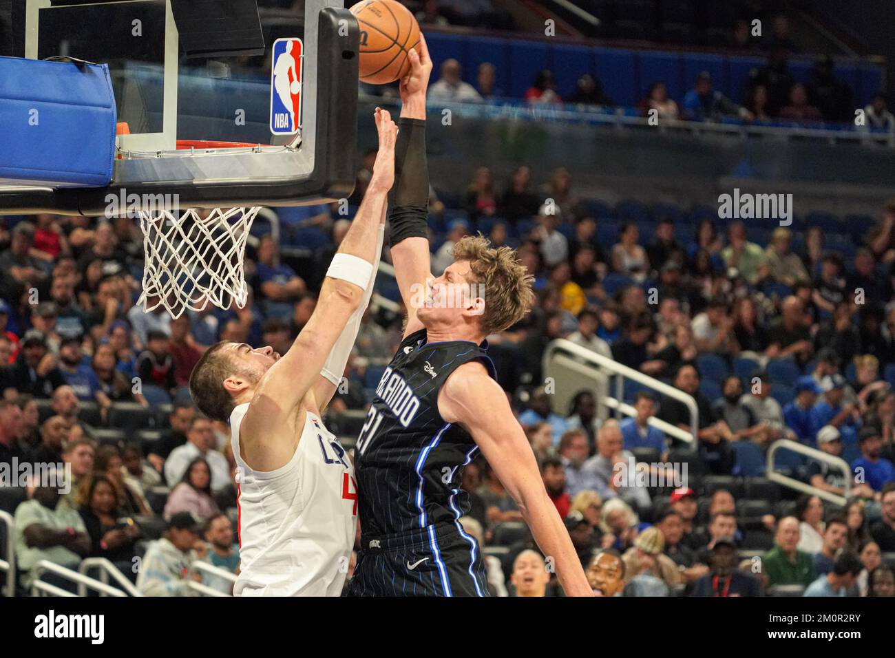 Orlando, Florida, USA, December 7, 2022, Orlando Magic center Moritz ...