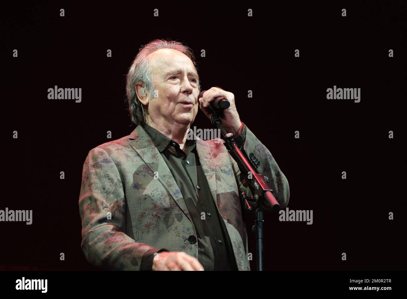Madrid, Spain. 07th Dec, 2022. Singer-songwriter Joan Manuel Serrat ...
